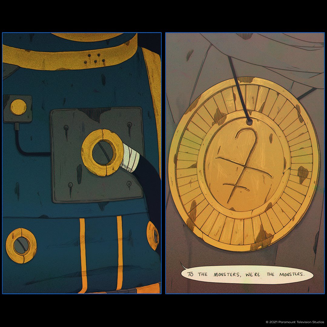 Thread of some pages in the comicbook from the Station Eleven twitter ...