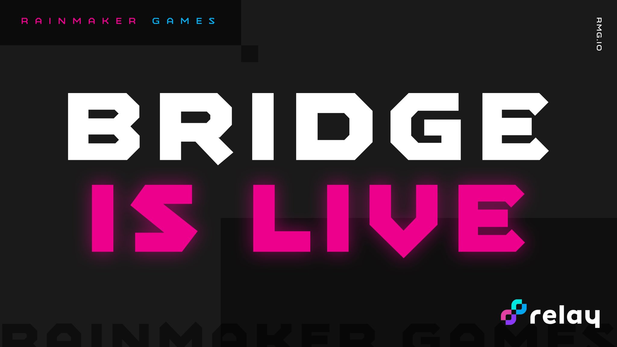 Rainmaker Games on Twitter: "ETH-BSC bridge is now live! Please use Relay Chain to bridge ...