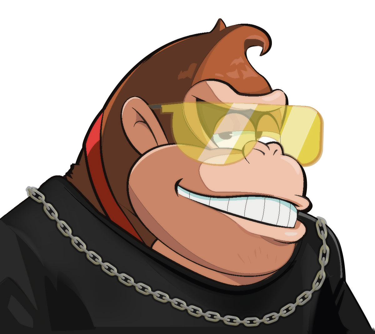 「voy a probar suerte con los changos nft 」|Nikel G.A 🇵🇪のイラスト