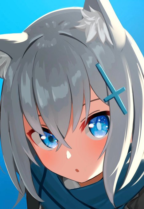 「shiroko (blue archive) simple background」Fan Art(Oldest)