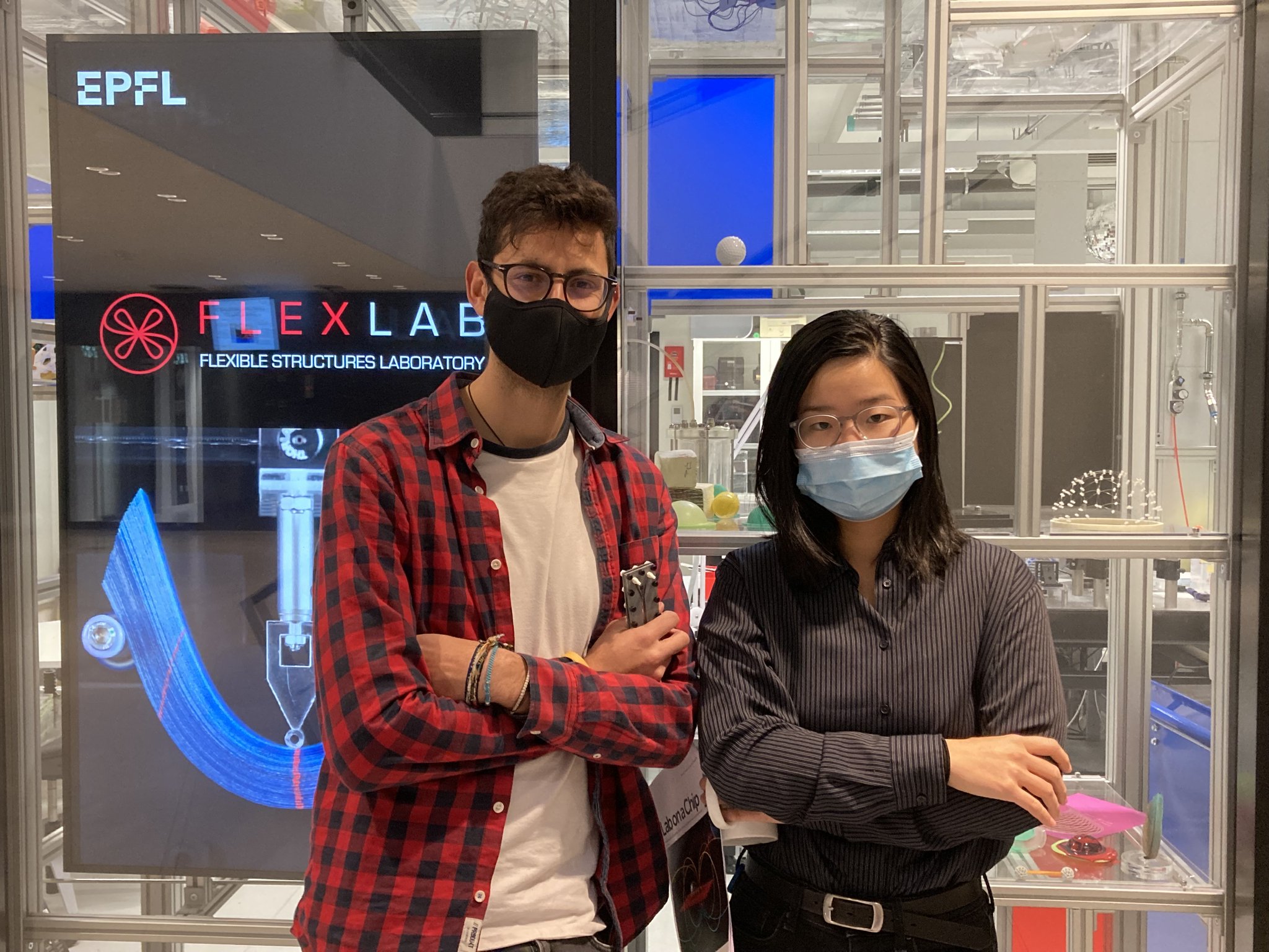 Flexible Structures Laboratory @ EPFL on Twitter: "We welcome 2 recent arrivals to our group ...
