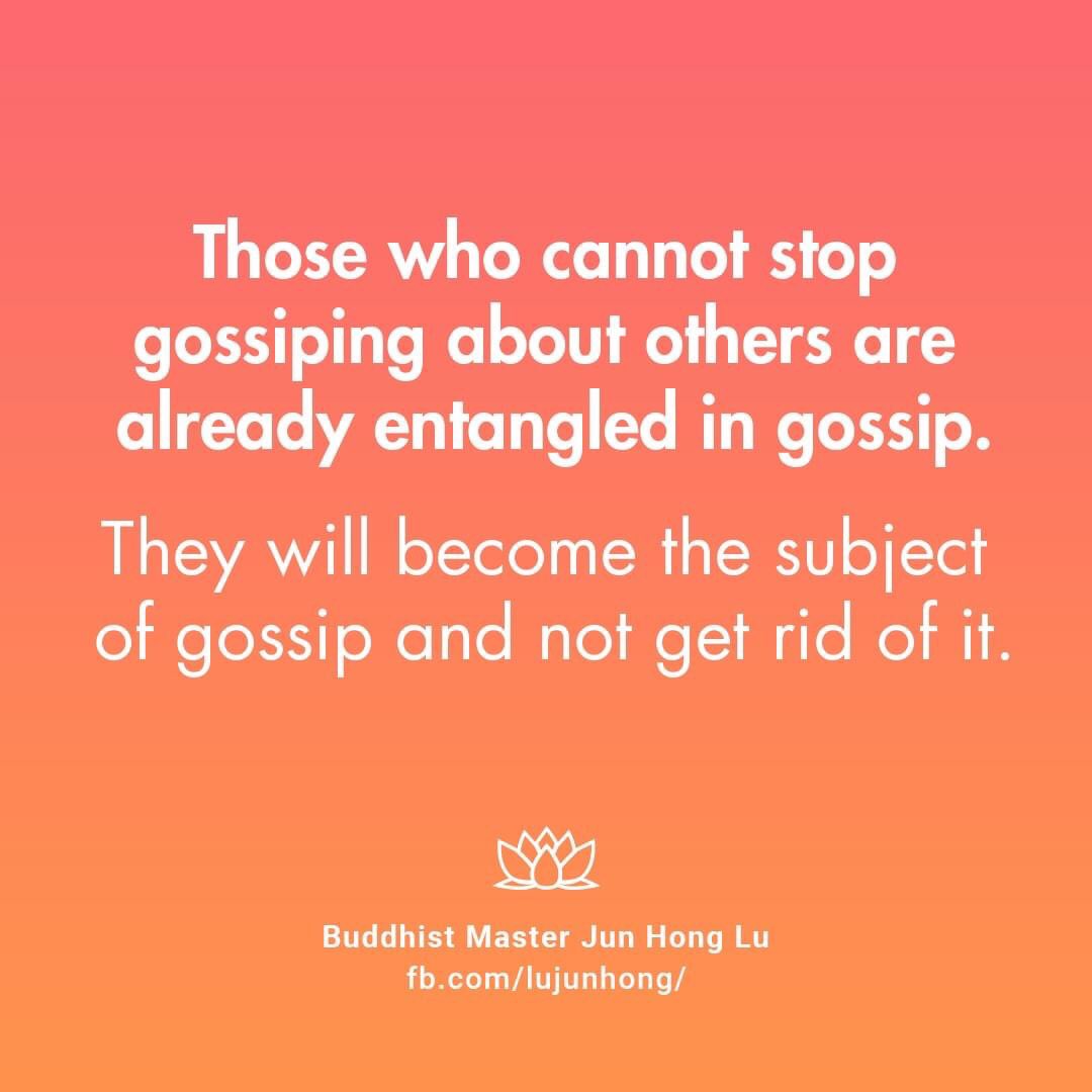Stop Gossiping Quotes