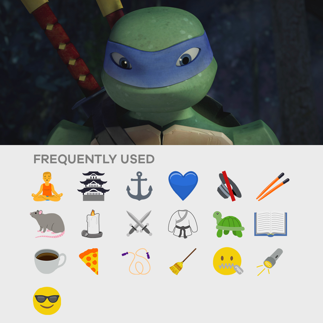 Ninja Turtles Emoji