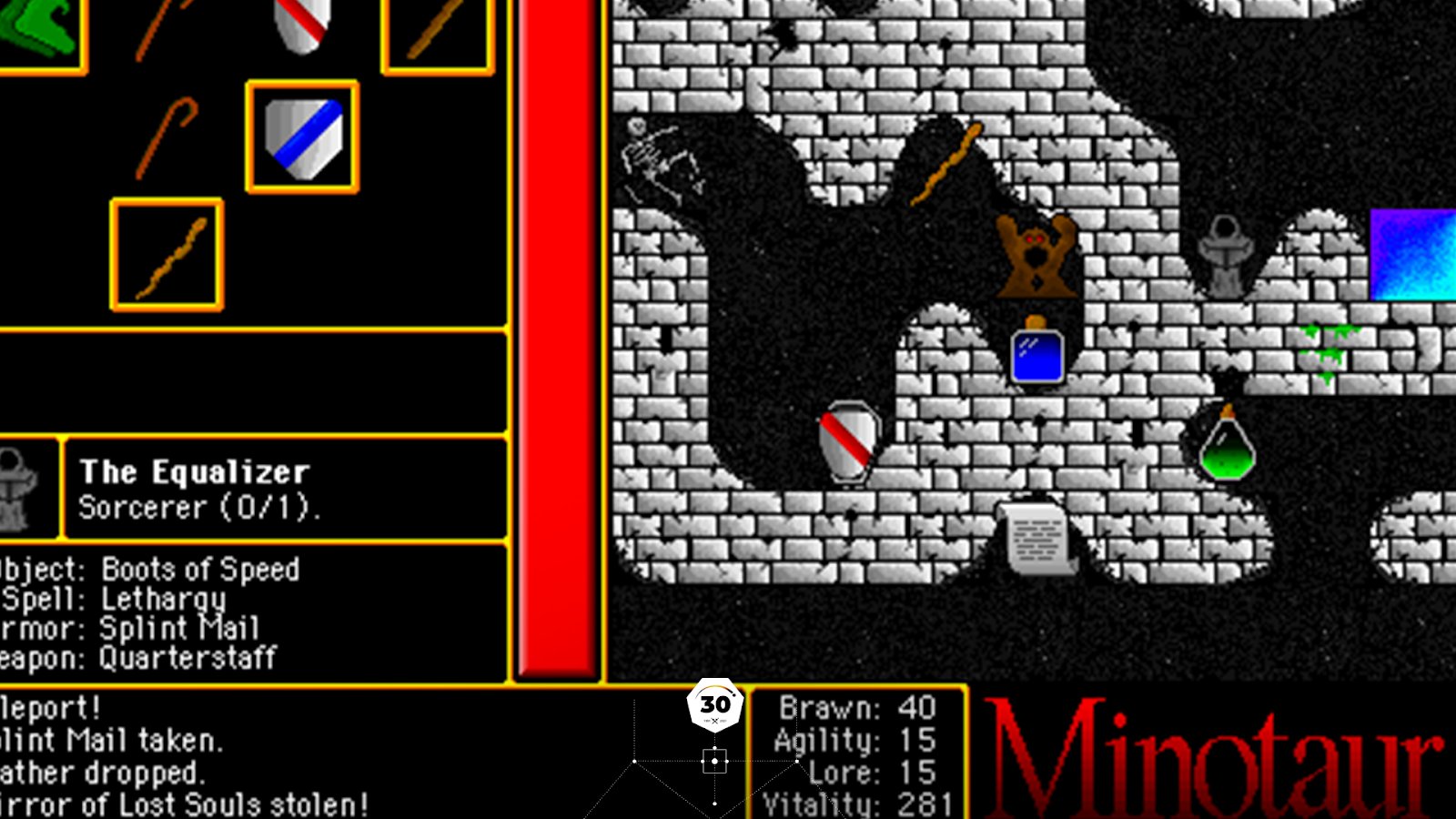 Minotaur Labyrinth Game