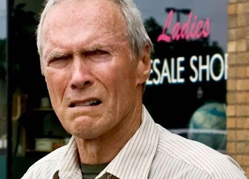 Clint Eastwood Disgusted Face