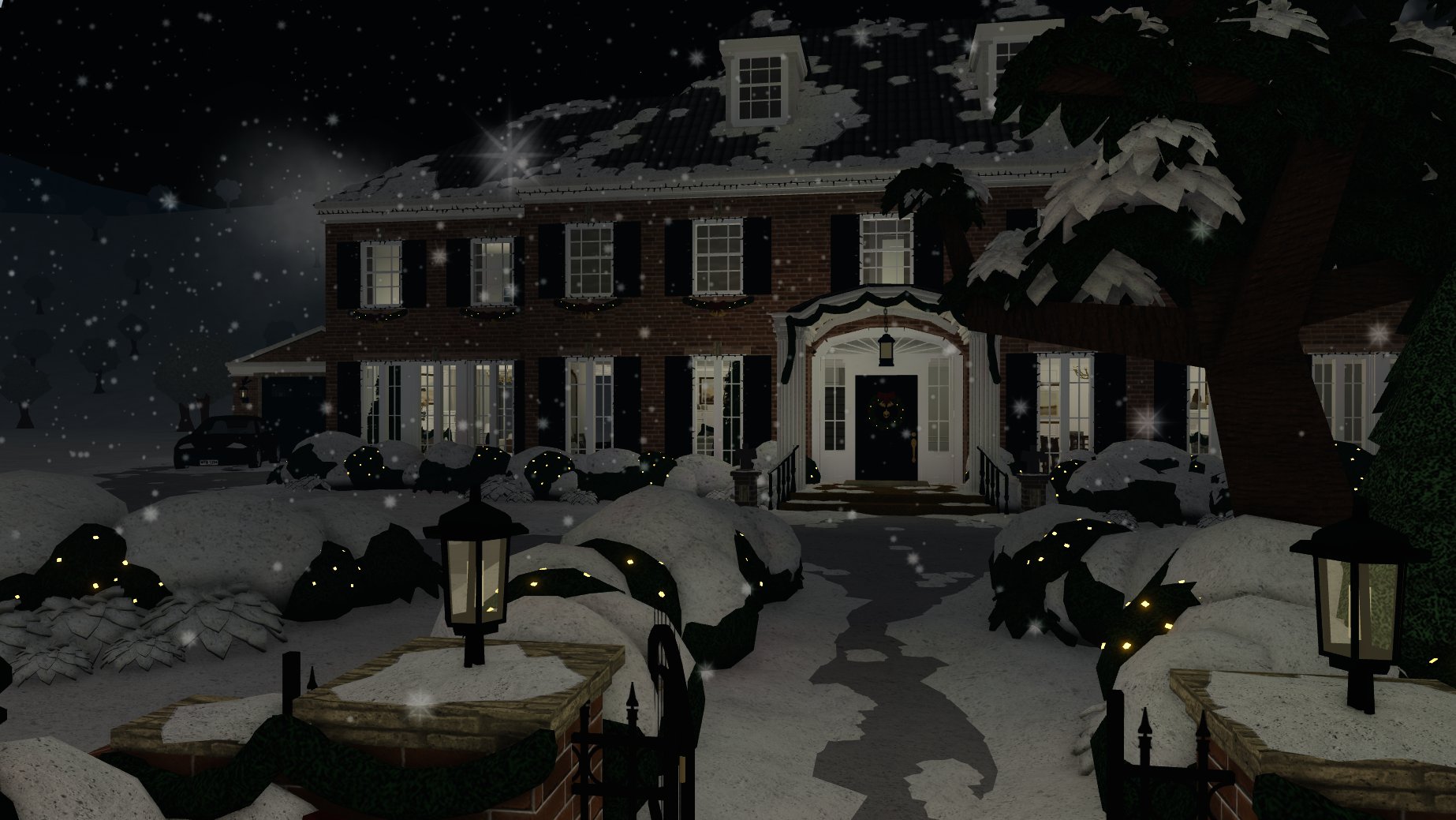 Home Alone House Wallpaper