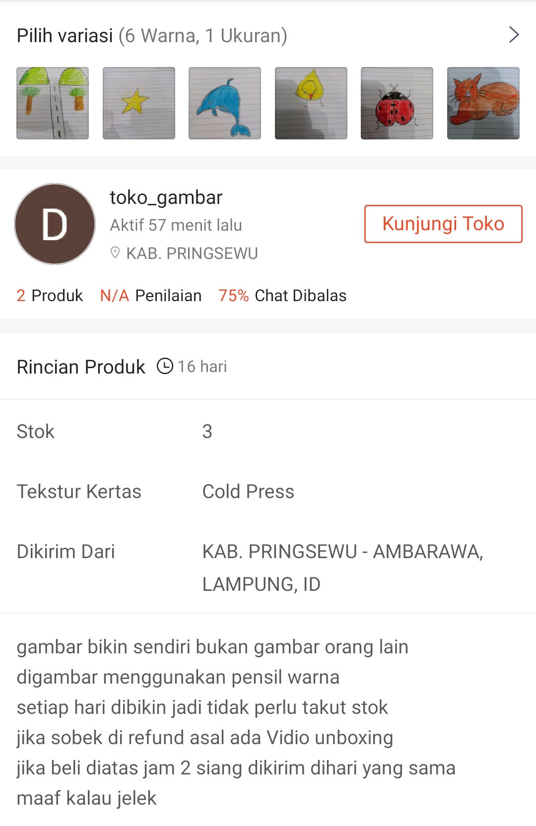 Lukisan Pensel Pokok Tanpa Daun Jan Morrison