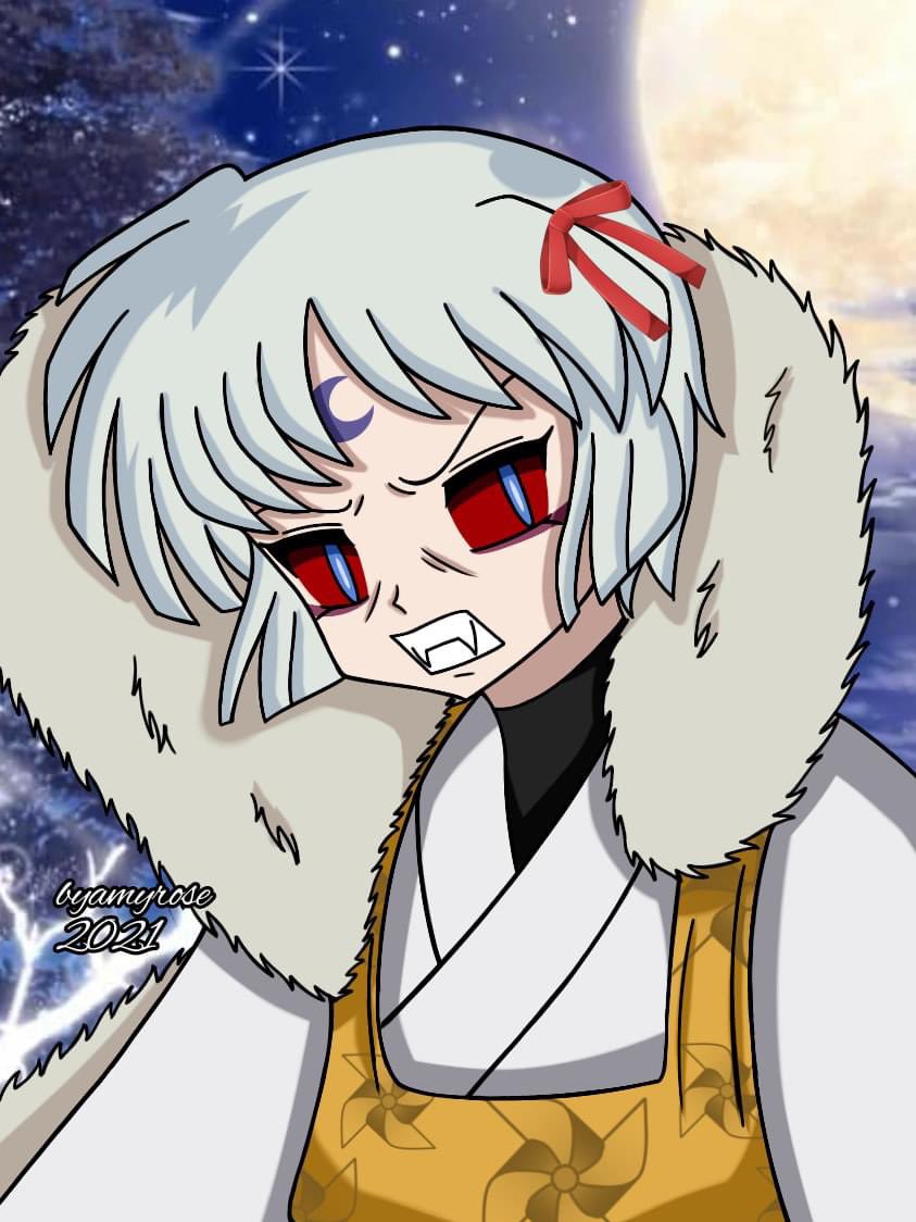 Inuyasha Demon Form Drawings