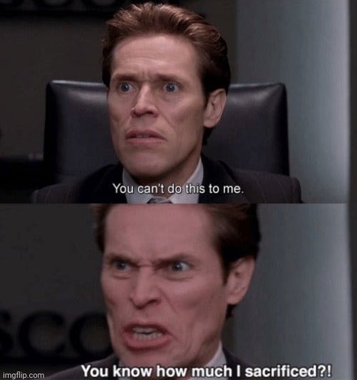 Willem Dafoe Angry
