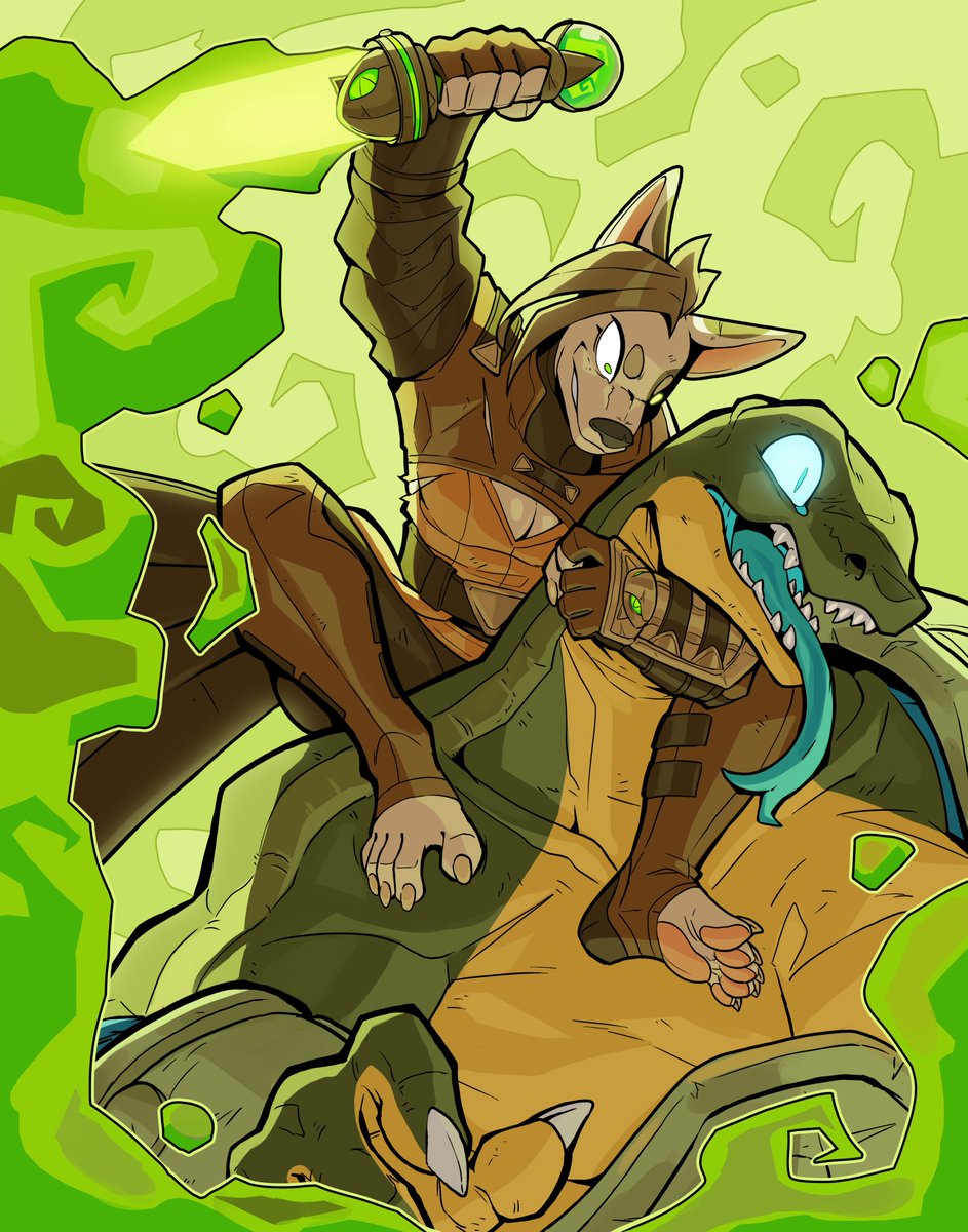 「🐶 Dog Knight RPG 🐶 Kaye prefers her d」|CeeHaz 👹 COMMISSIONS CLOSEDのイラスト