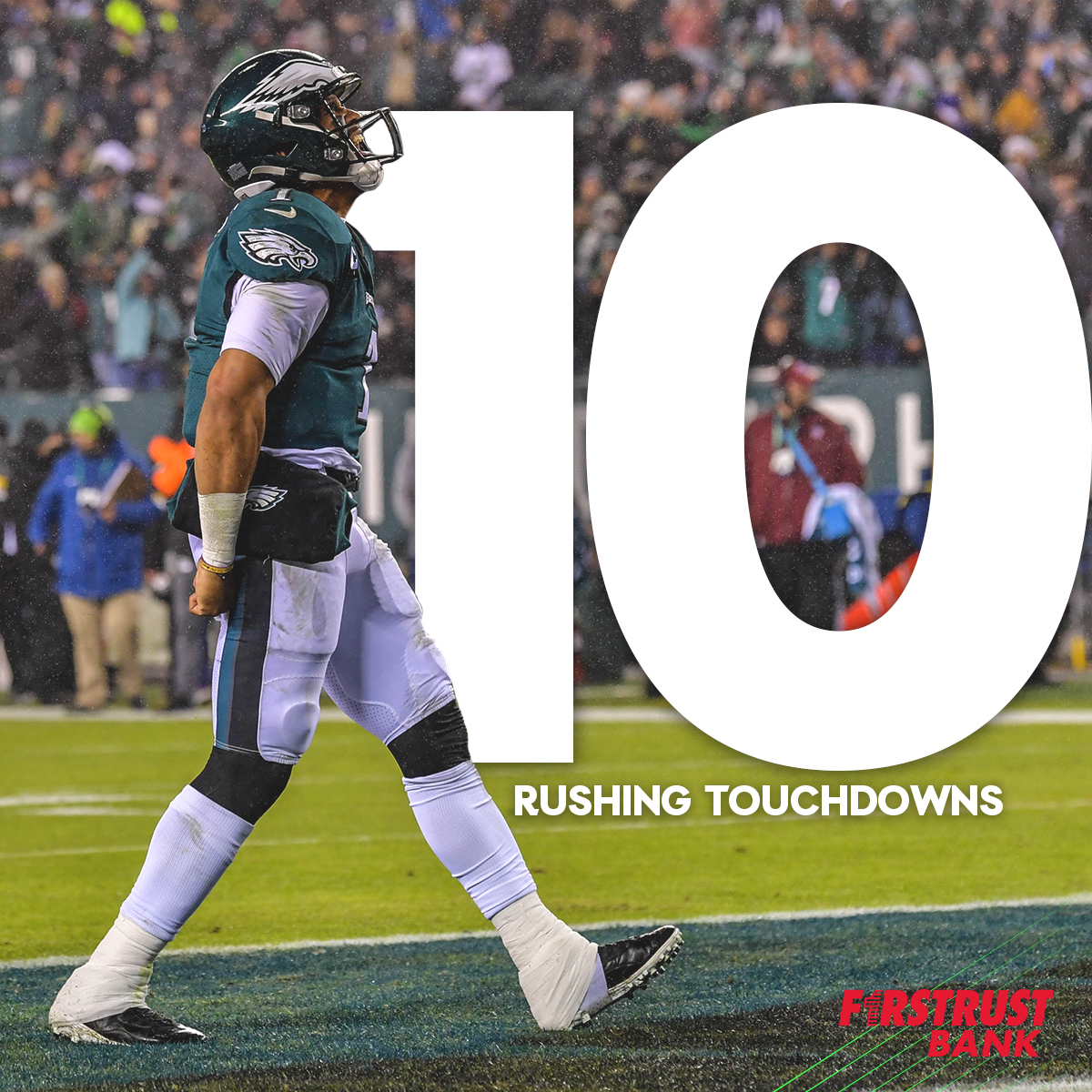 Philadelphia Eagles on Twitter: ".@JalenHurts' 10 rushing touchdowns ...