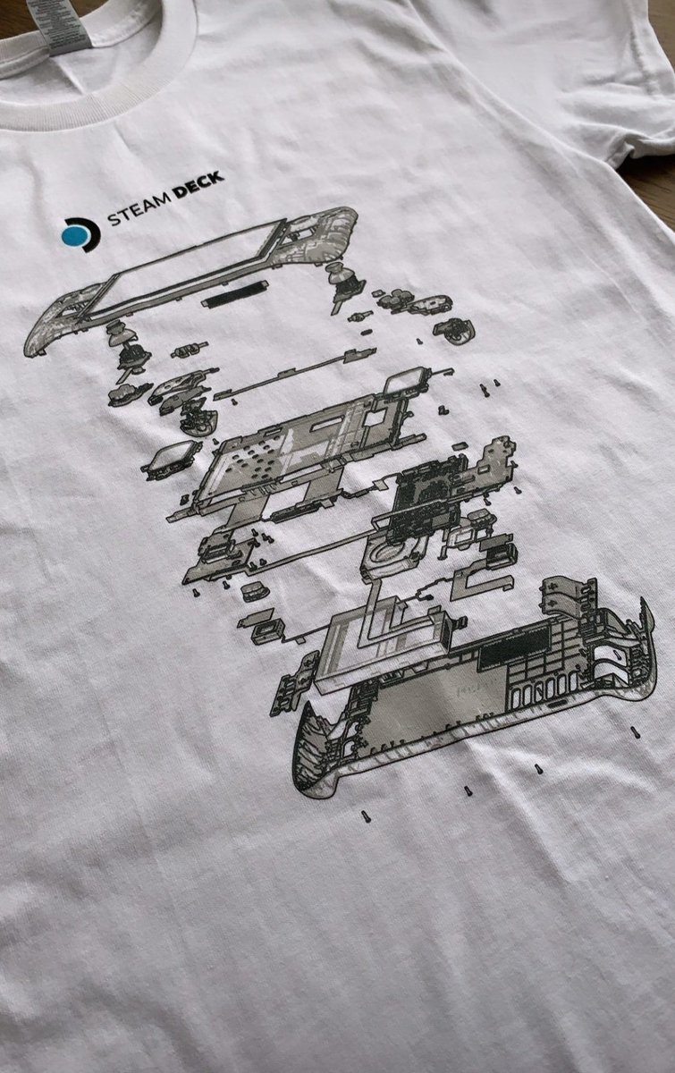 Steam Deck Teardown T-Shirt : r/SteamDeck