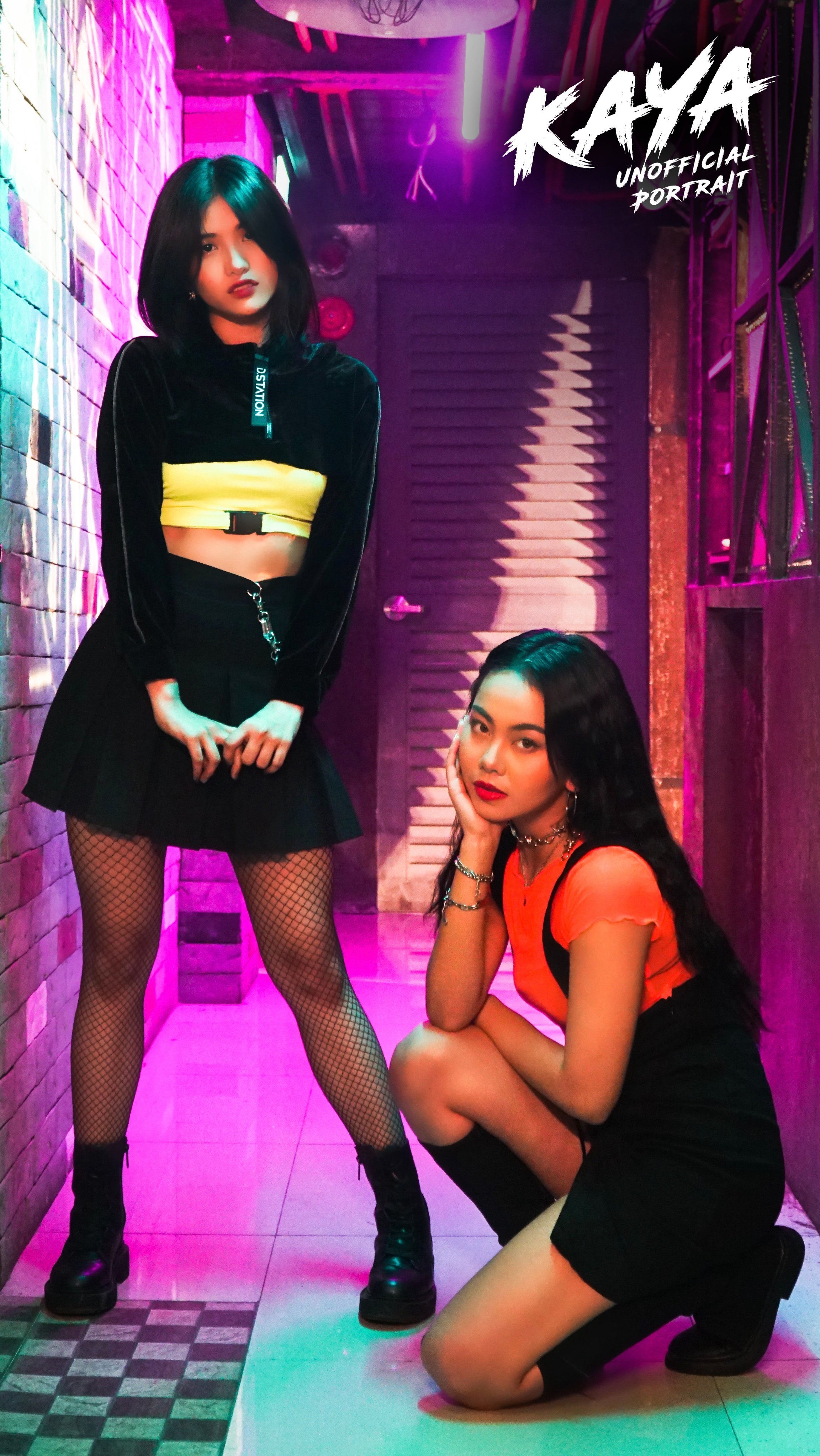 KAIA Official on Twitter: "[KAYA Unofficial Portrait] Unofficial Portrait: ANGELA 🐻 and SOPHIA 🦊 ...