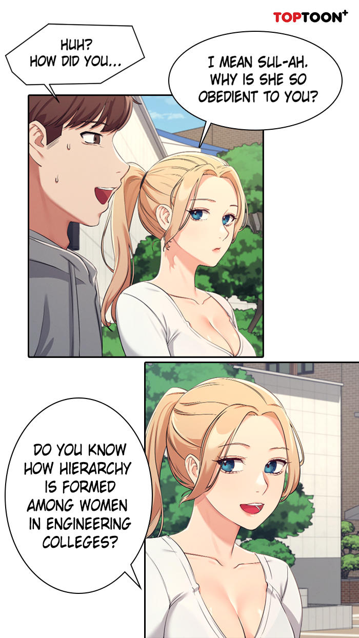 Toptoon_Bot on Twitter: "The queen of the Engineering department rules over everyone, except for ...