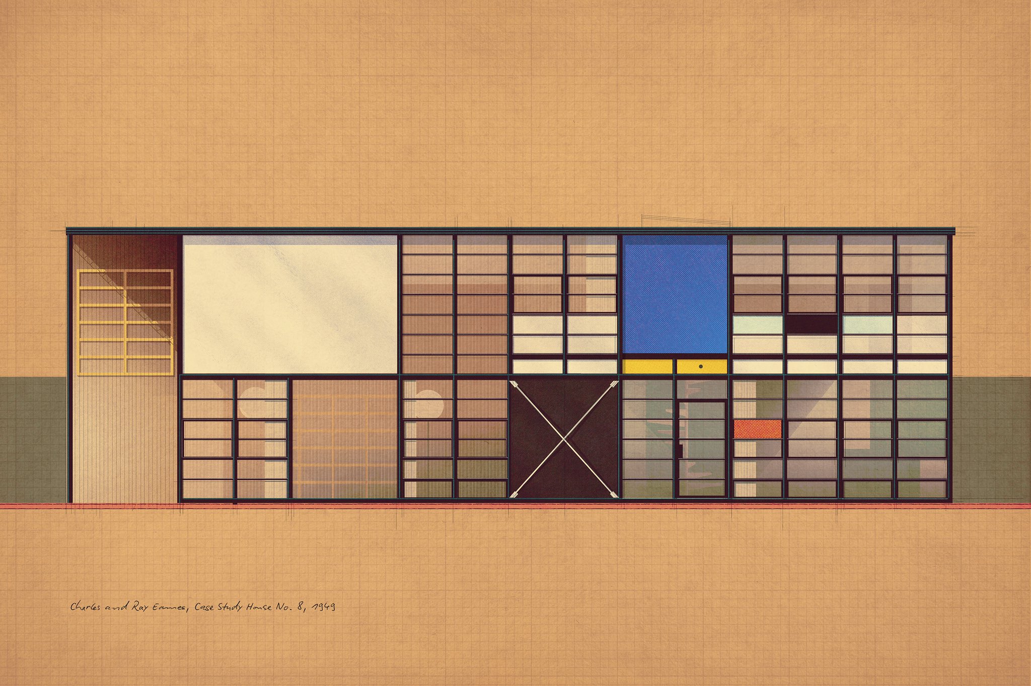 Charles And Ray Eames Architecture