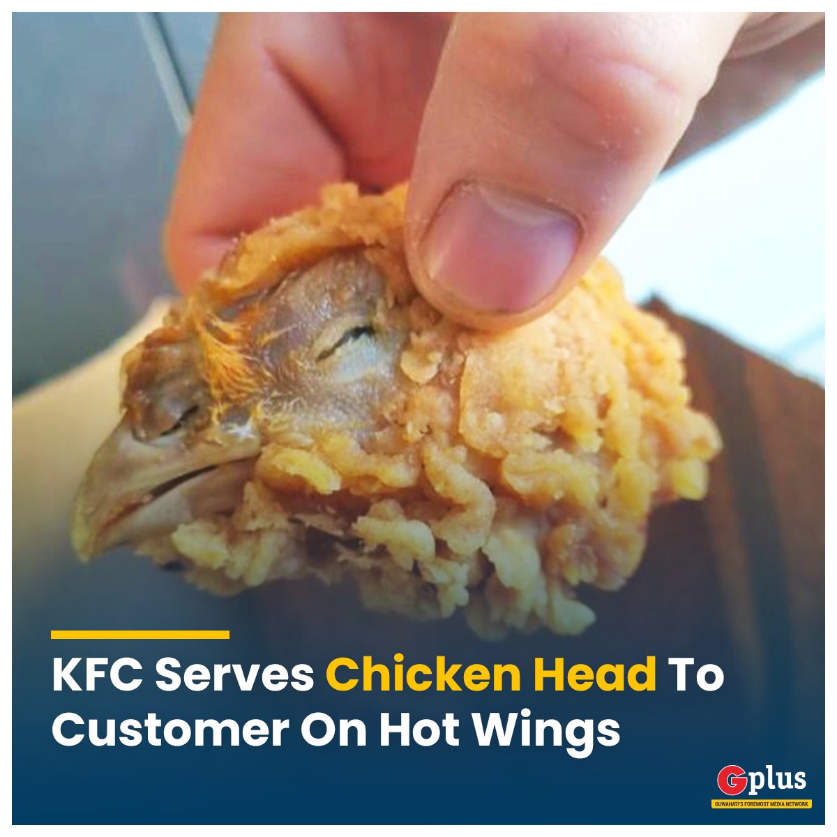 Kfc Fried Chicken Head
