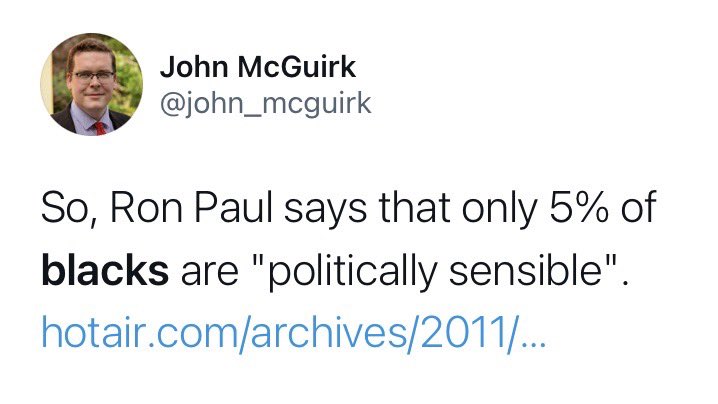 Newsflash: John McGuirk shares more “views”