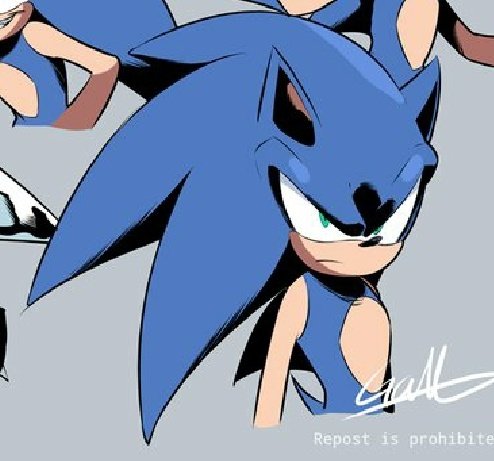 GAREKI on Twitter: "ソニック表情練習 https://t.co/0DVjTNKgMr" / Twitter