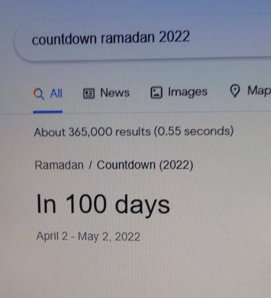 Ramadan 2022 Countdown