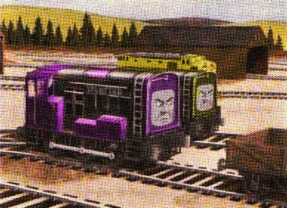 Thomas The Tank Engine Dodge And Splatter