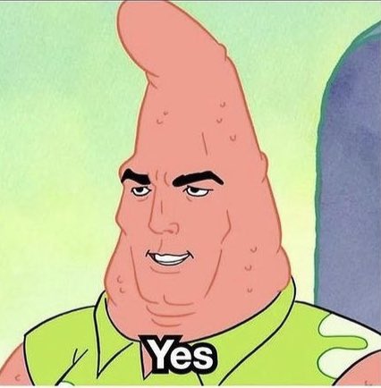 Patrick Star Reaction Face Meme