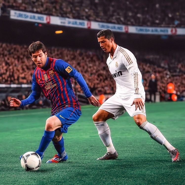 Messi & Ronaldo During Their Time in Spain (2009-2018) ️A THREAD ...