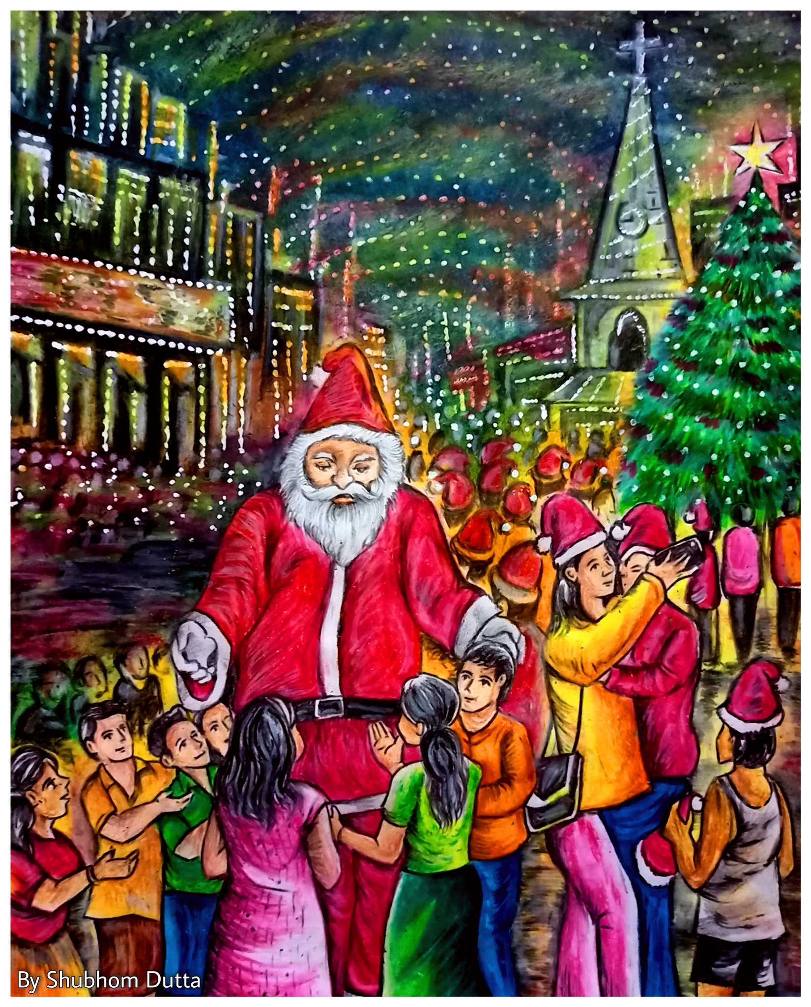 Christmas Drawings To Draw