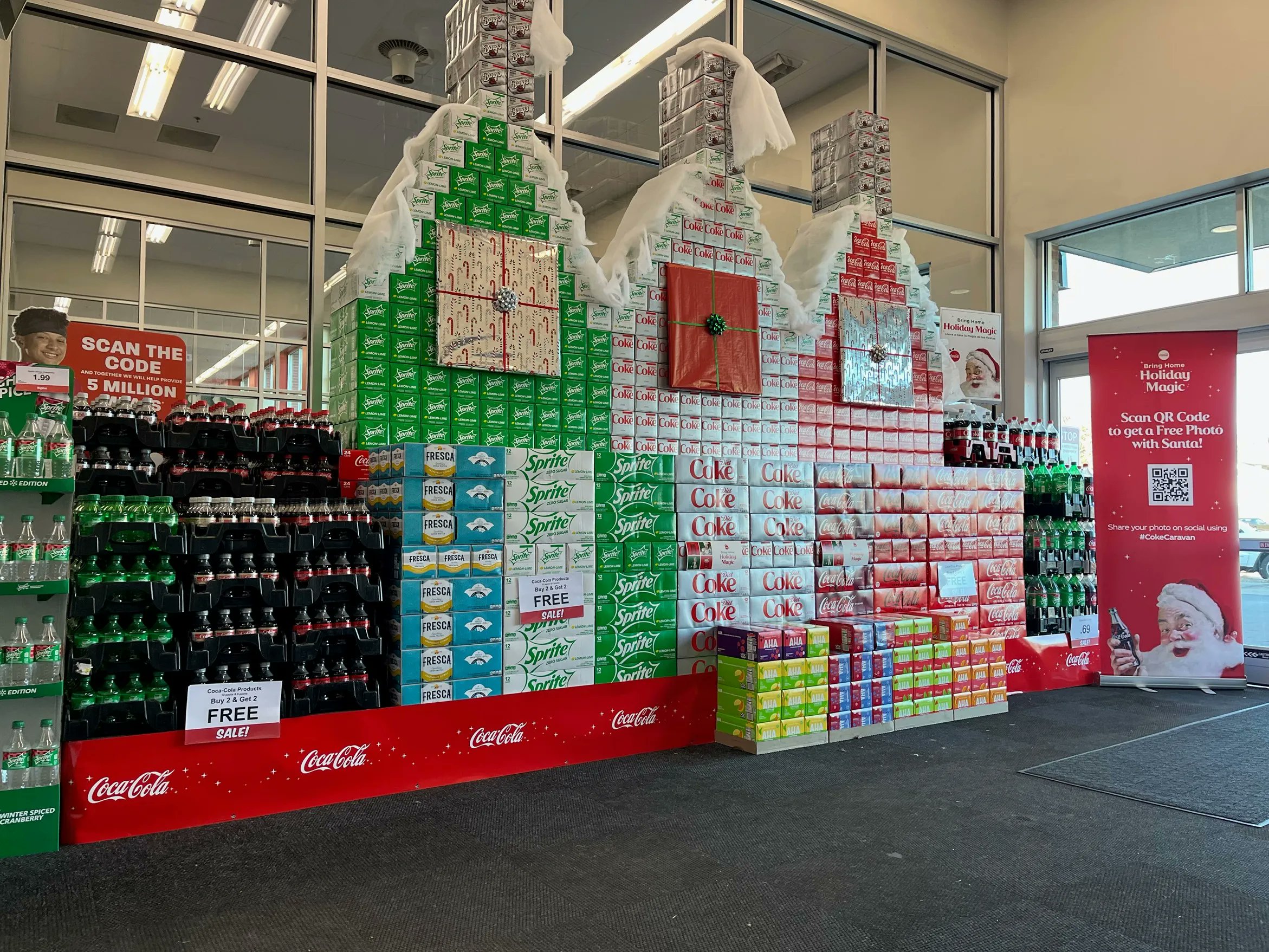 Coca Cola Creative Displays