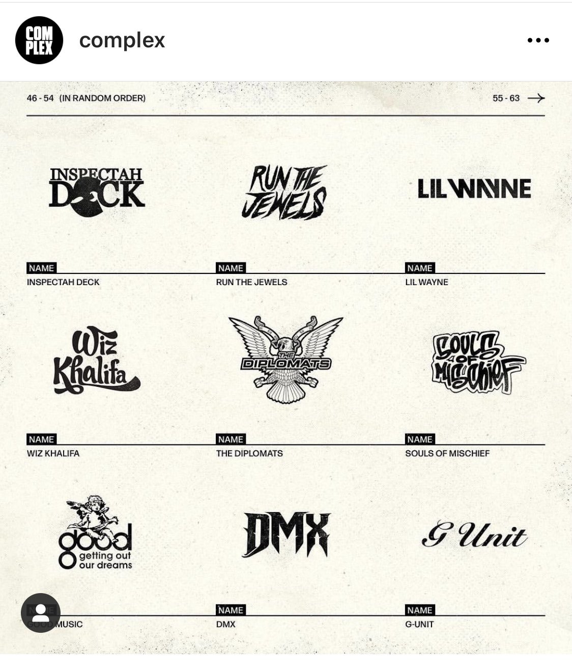 Hip Hop Artist Logos
