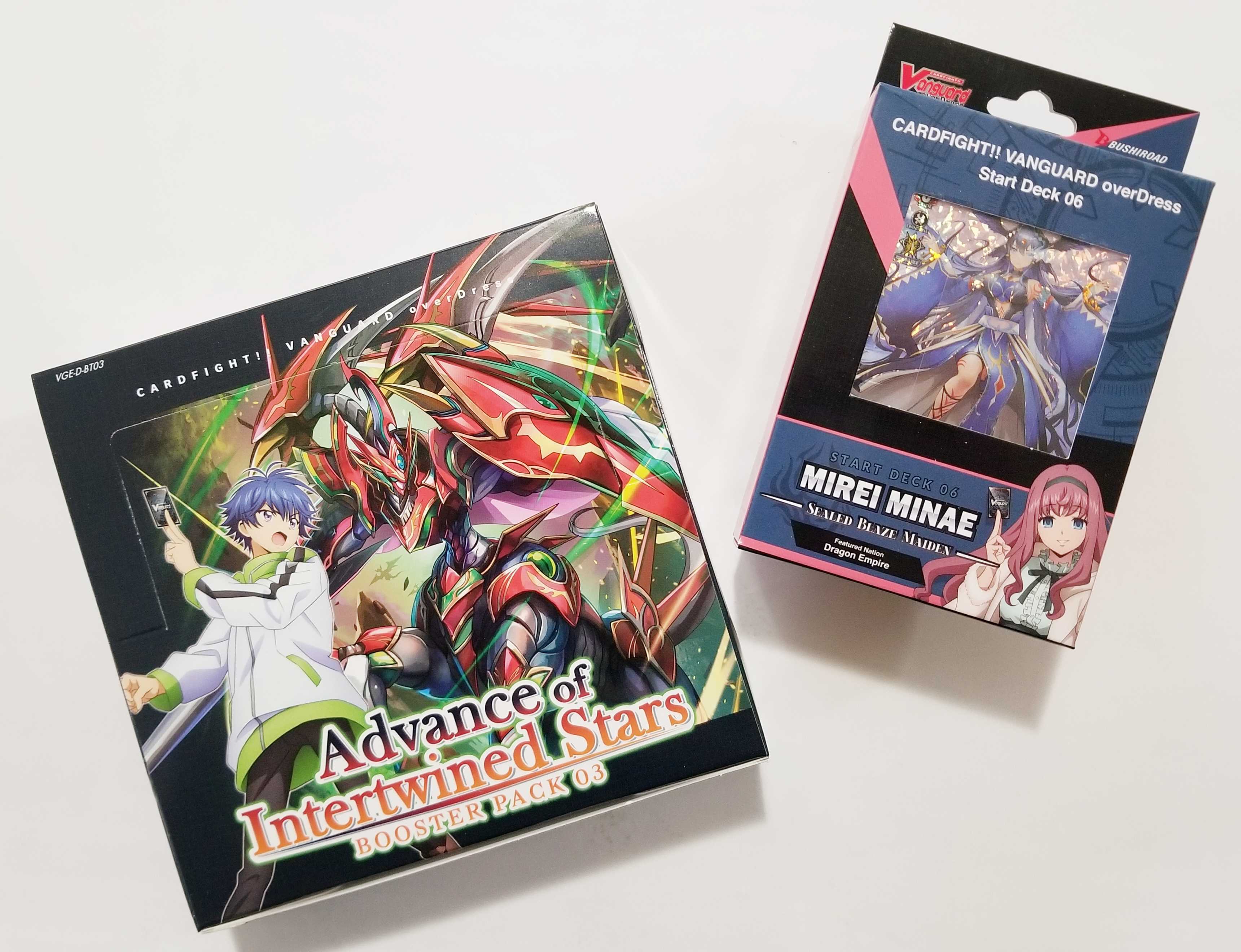 Cardfight!! Vanguard on Twitter: "CARDFIGHT!! VANGUARD overDress "D-BT03: Advance of Intertwined ...