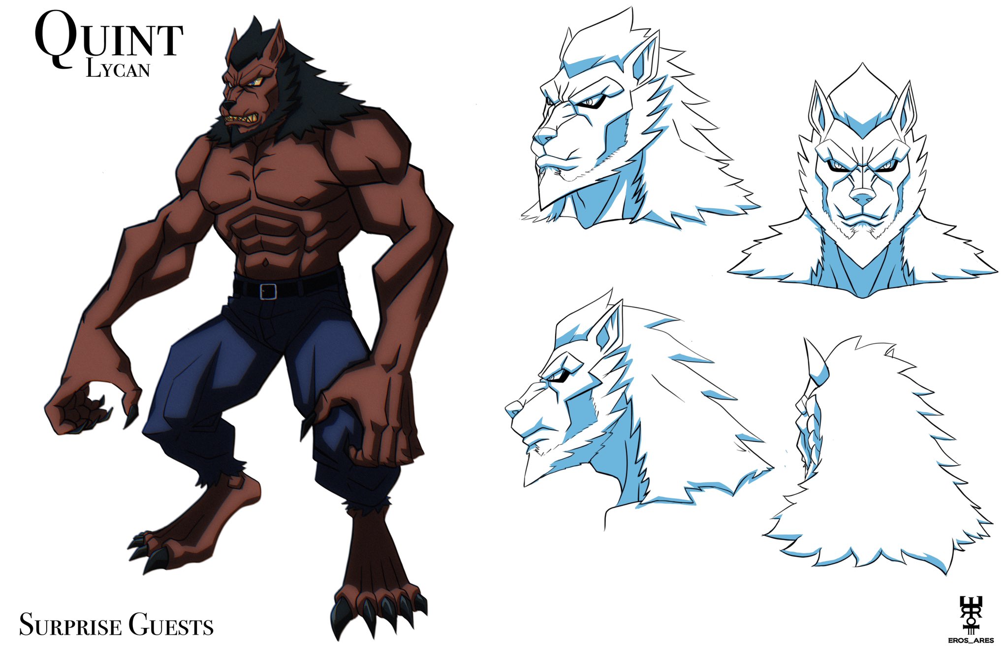 Underworld Werewolf Concept Art