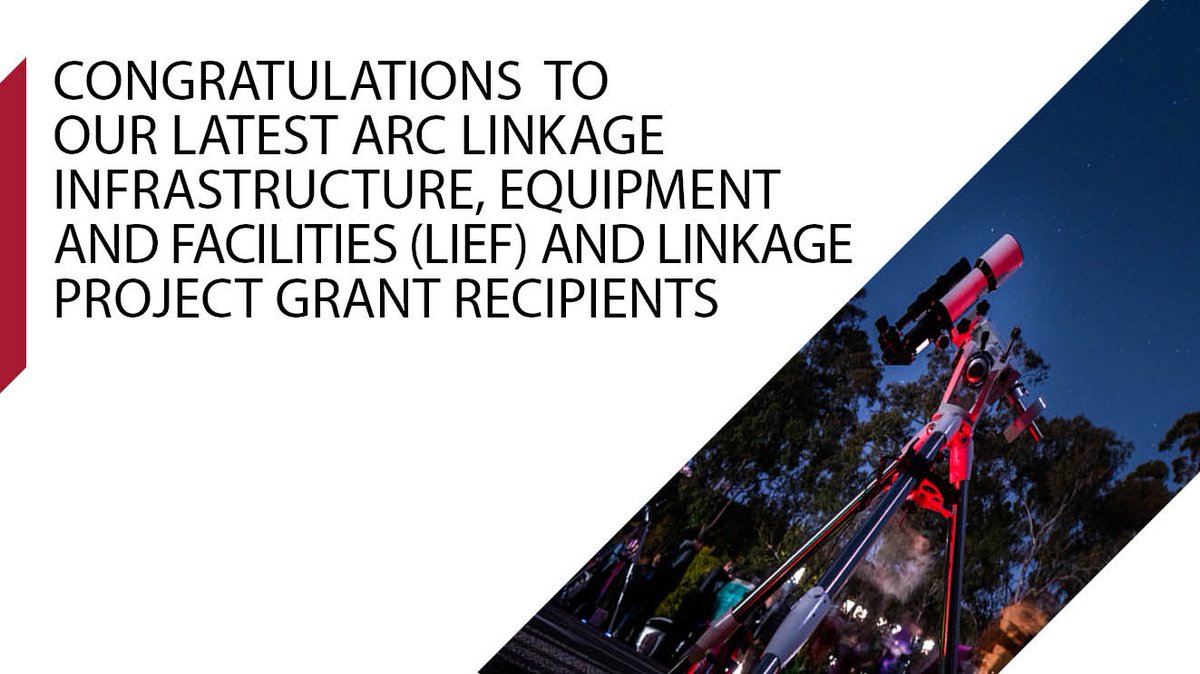 Two new #ARC 2021 Linkage Projects and one new ARC 2022 Linkage ...