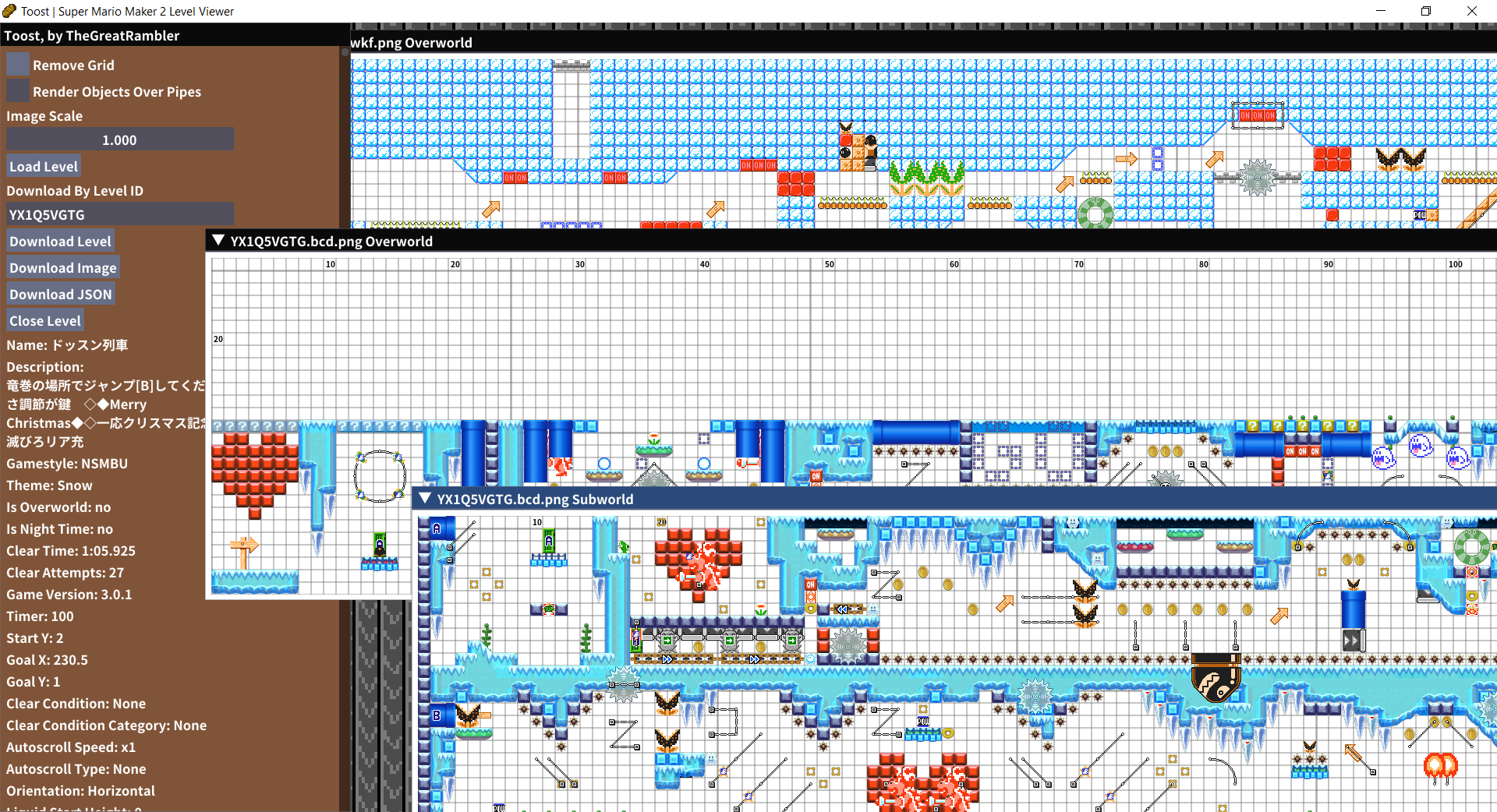 TheGreatRambler on Twitter: "Made a Mario Maker 2 level viewer https://t.co/fANA43hTYi" / Twitter