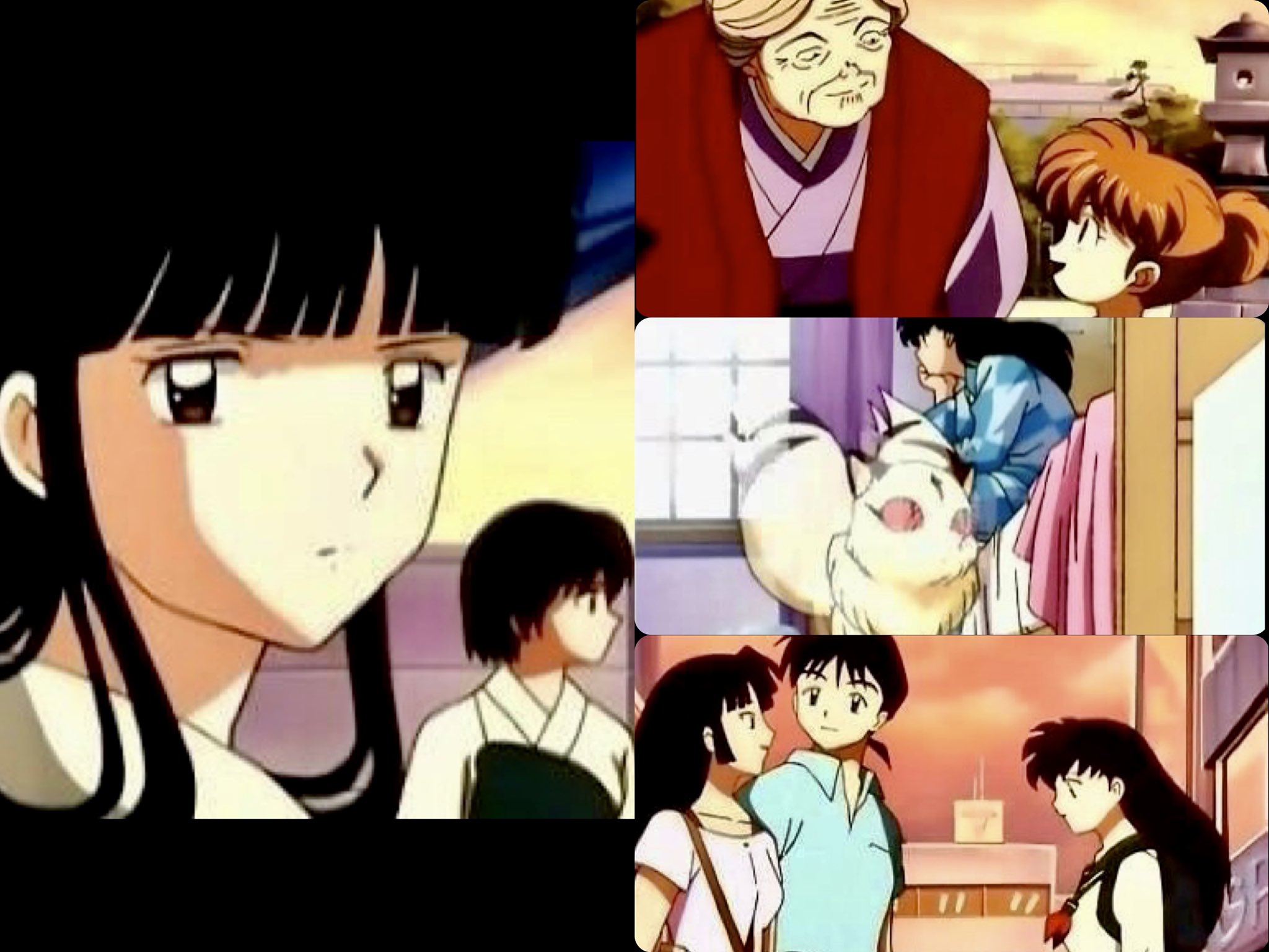 Kikyo And Kagome And Sango