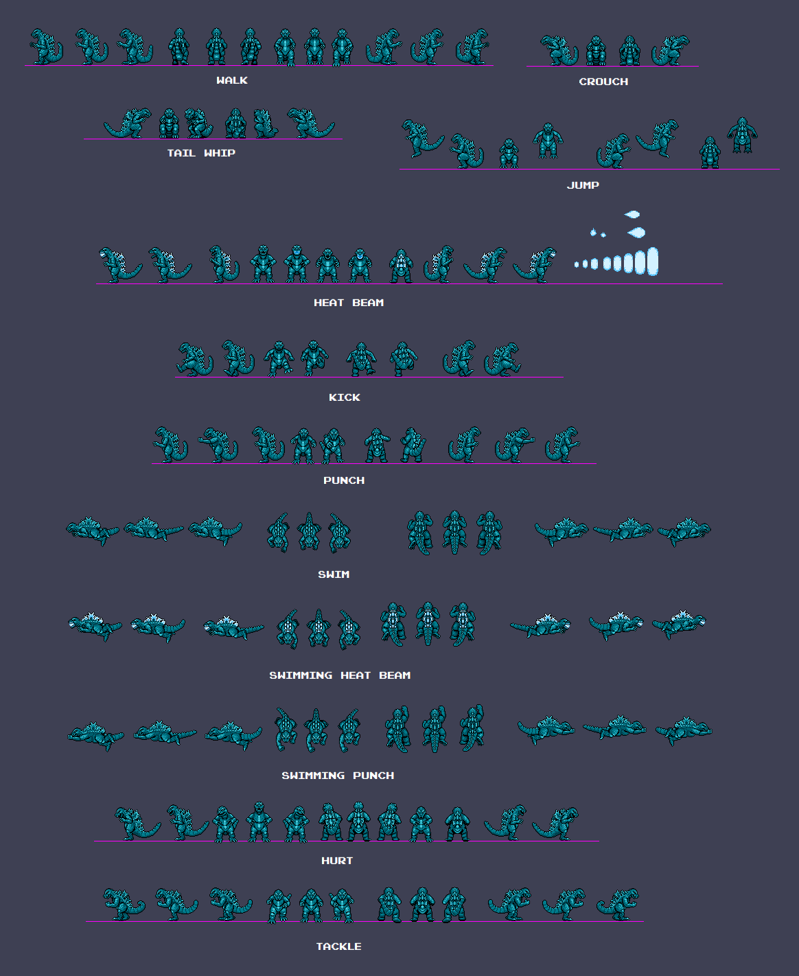 Godzilla 2022 Sprite