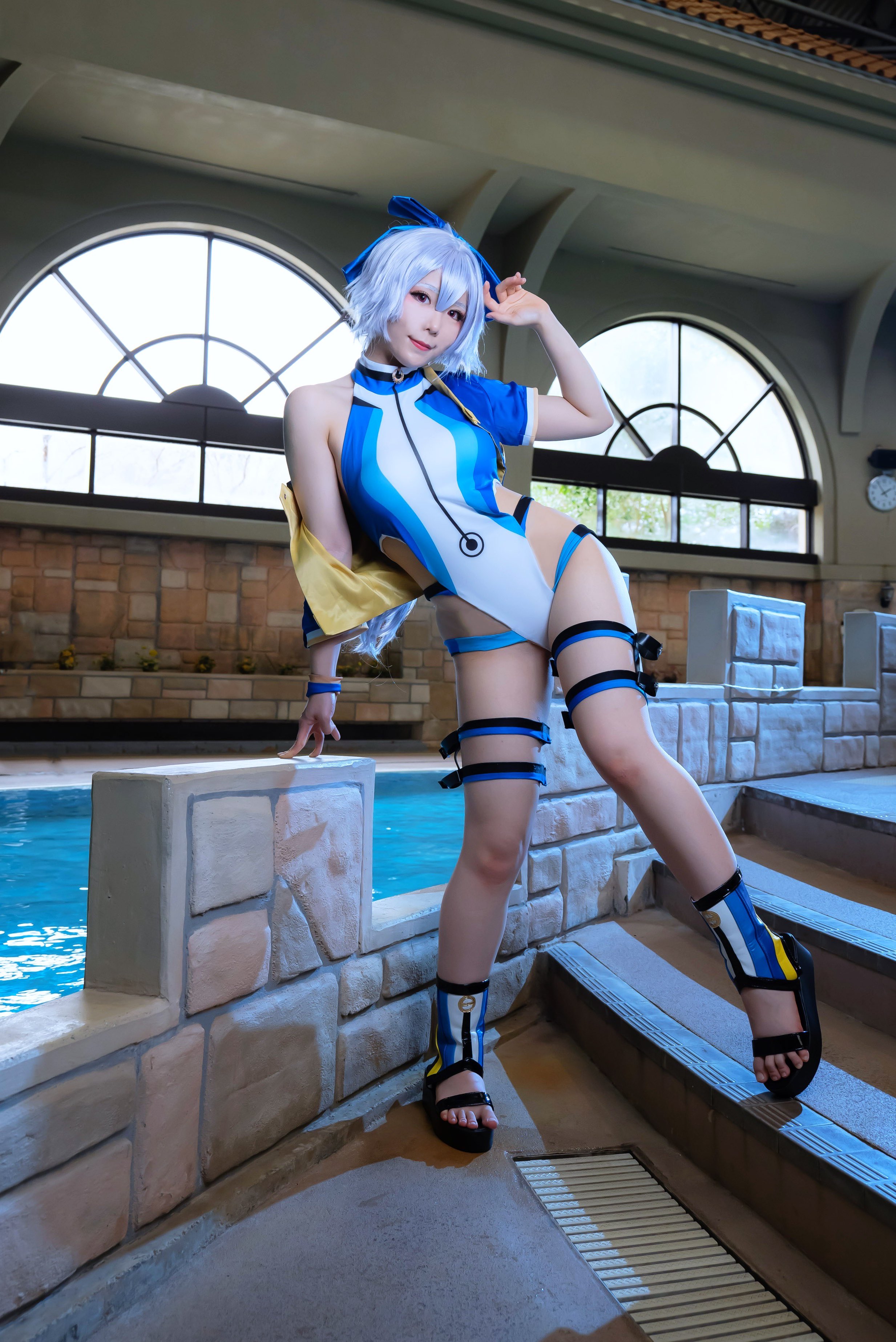 甘味(かんみ) 《土曜東ク07a》 on Twitter: "【 Fate/GrandOrder ： Cosplay 】 巴御前 ： 水着 「巴御前、 夏の霊基にて参上いたしました ...