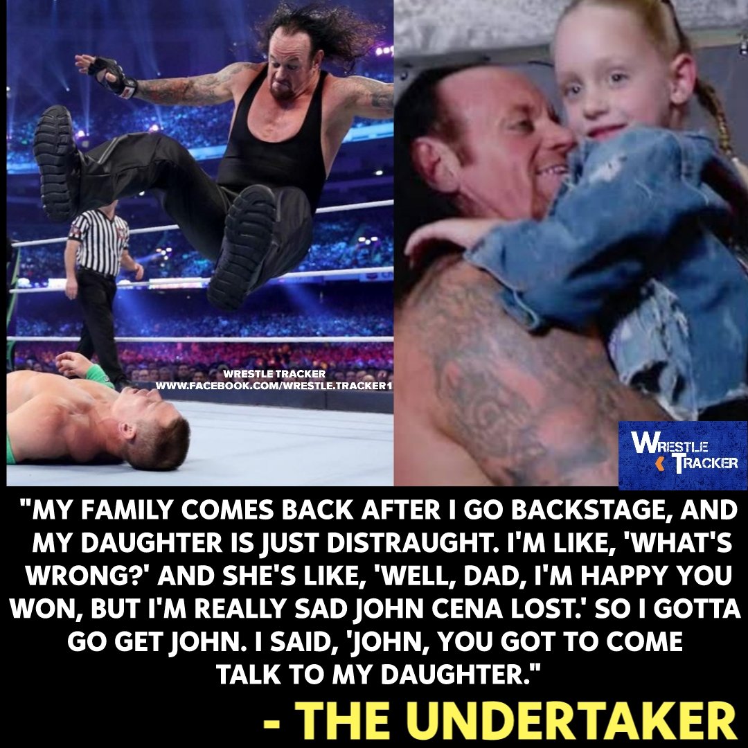 Undertaker And John Cena Backstage