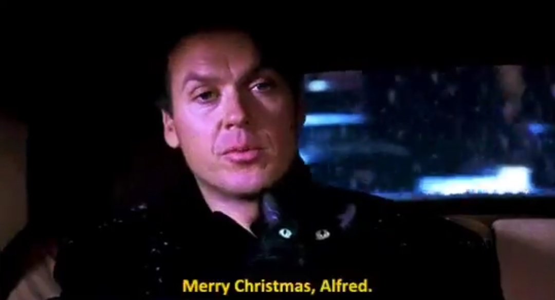 Batman Returns Merry Christmas