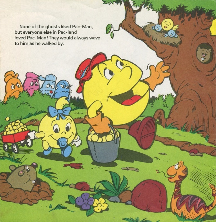 Released in 1983, Pac-Man and the Ghost Diggers and Ms. Pac-Man's Prize ...