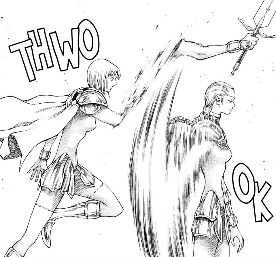 Claymore Ophelia Drawing