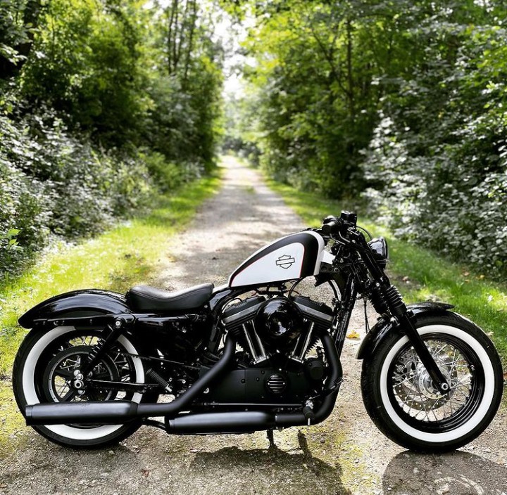 Harley 48 White Walls