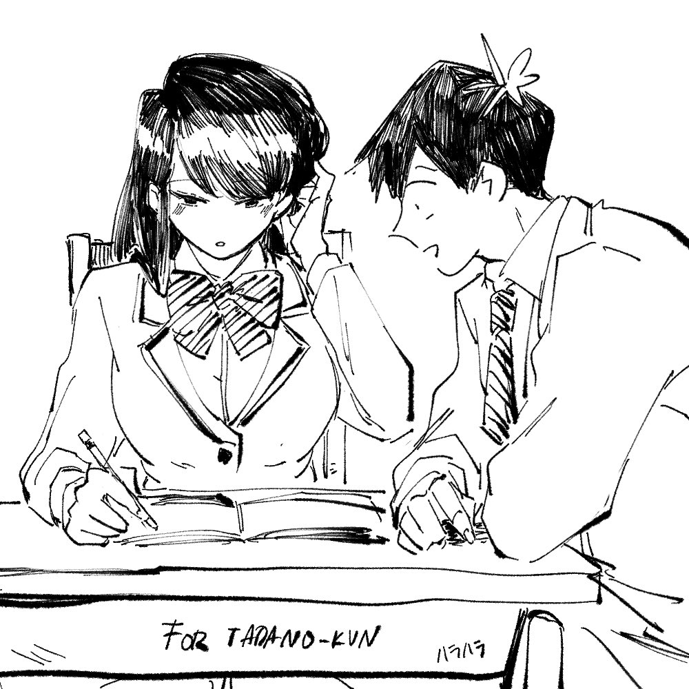 「Doodle redeem for Tadano-kun! #KomiCantC」|HaraHara021の漫画