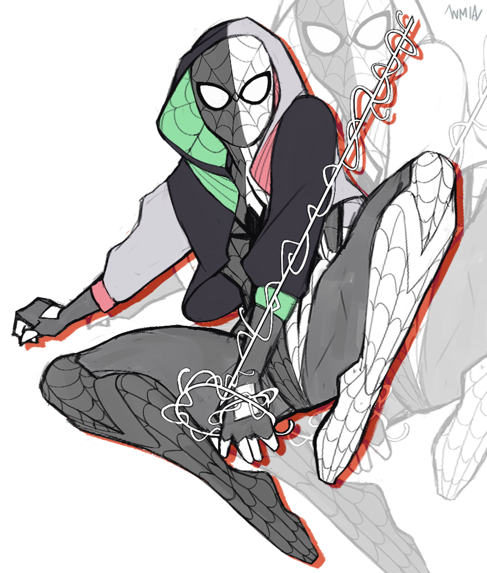 「It's a Bird? It's a Plane ? No! It's Sp」|Mia ⭐️COMMS OPEN!のイラスト