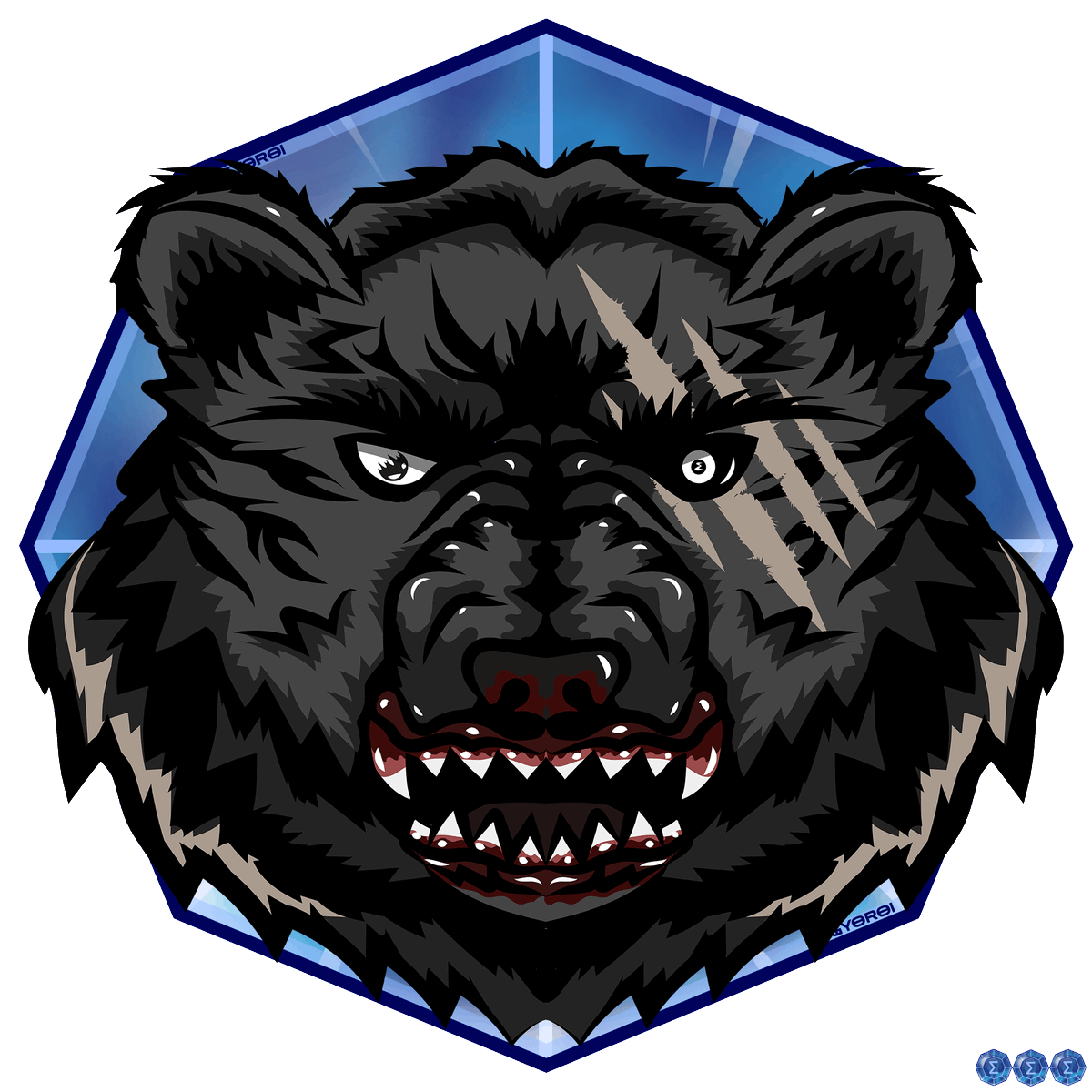 [LIVE - 1 Left !] ERGYOROI #044 Oni-Kuma The Bipedal Bear [Rarity:RARE ...