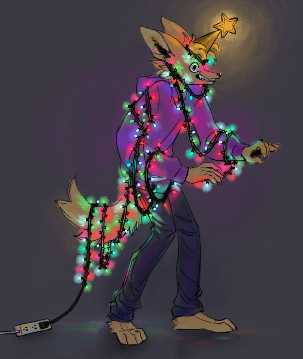 「helloow, hope you guys had a merry chris」|Zennie 🏙️のイラスト