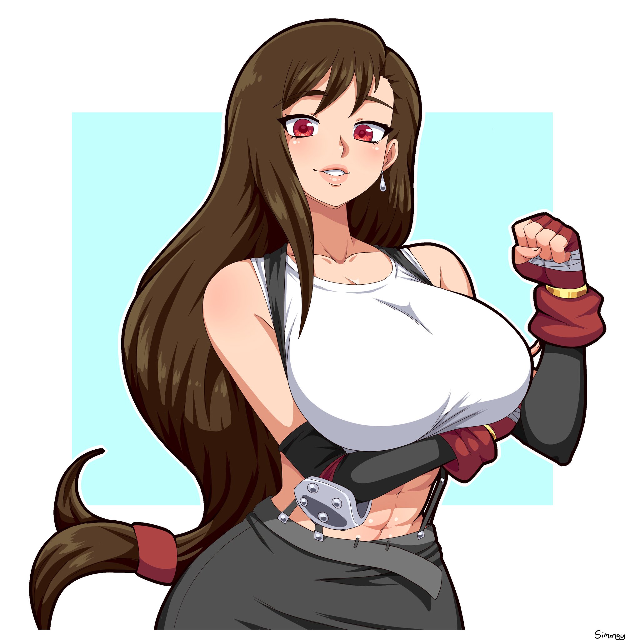 Simmsy on Twitter: "ist everyones favourite punchfrend Tifa https://t.co/lD4JXEuAiQ" / Twitter
