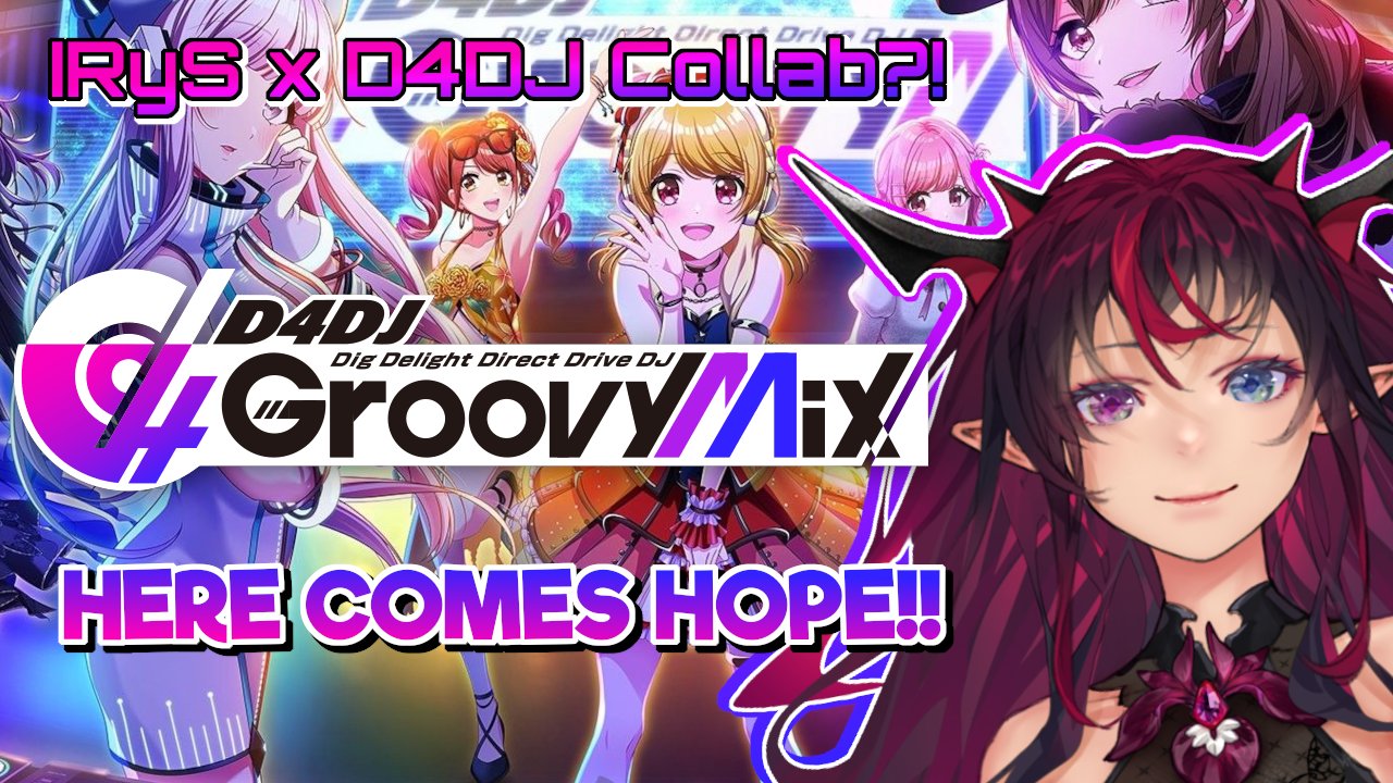 IRyS💎holoEN One Step at a Time Released! on Twitter: "💎Today's Stream💎 Let's Play D4DJ!! Can't ...