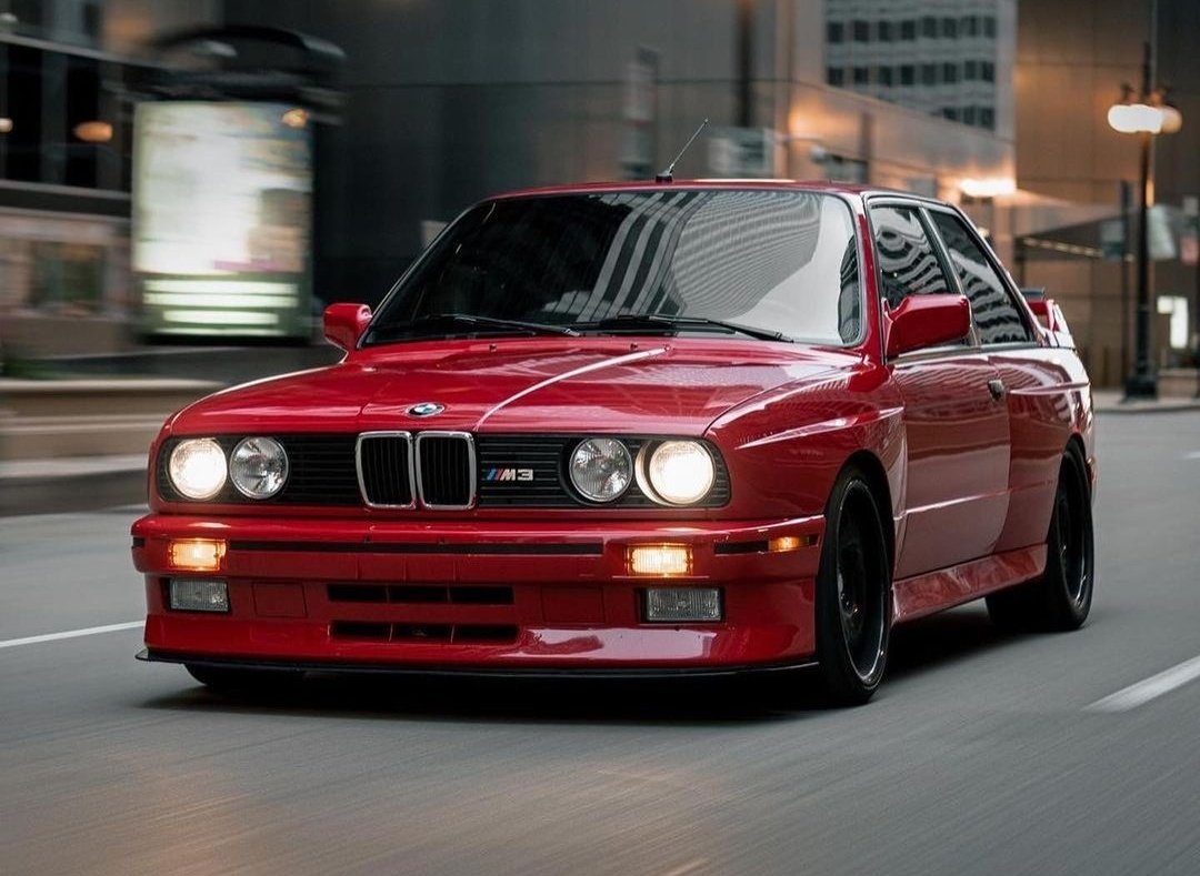 Bmw E30 M3 Red