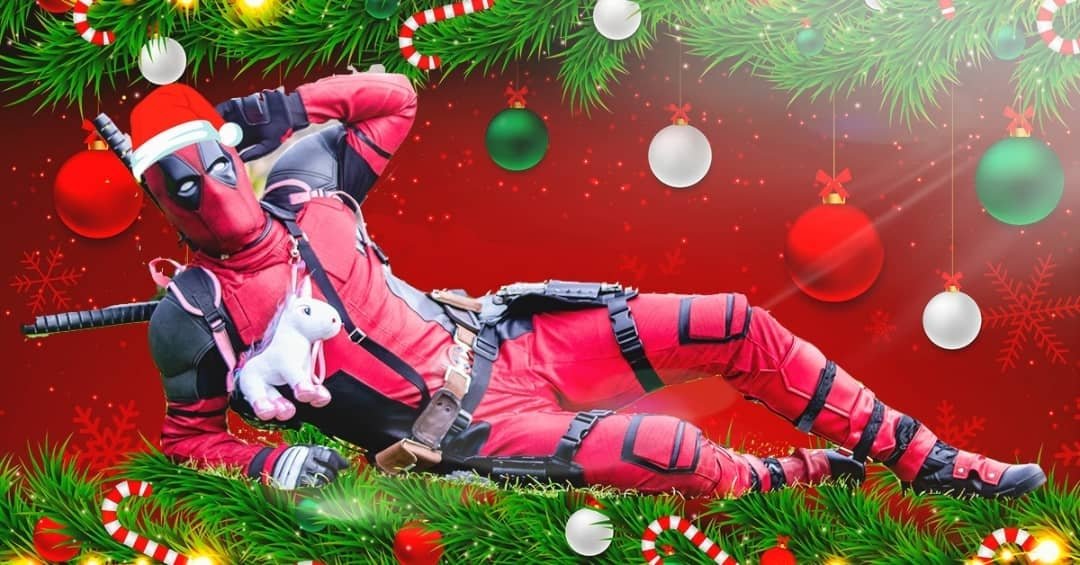 Deadpool Christmas Wallpaper