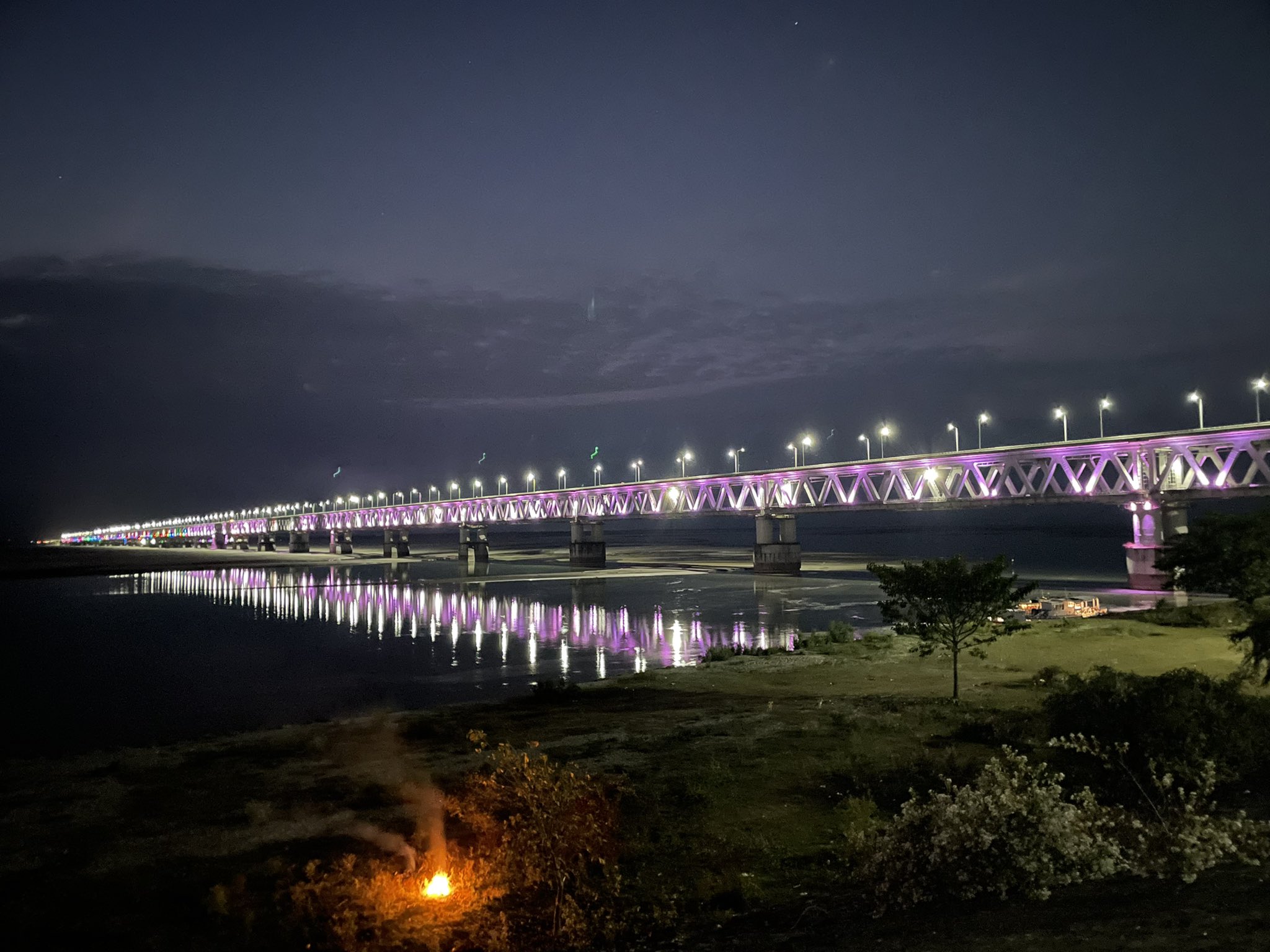 Brahmaputra River Railway Bridge